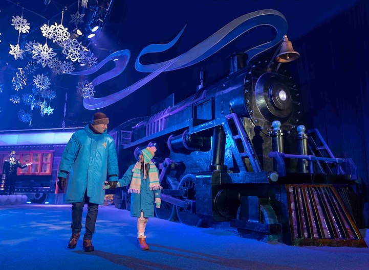 ice! Featuring The Polar Express™ 2026 | Gaylord Palms Christmas Orlando